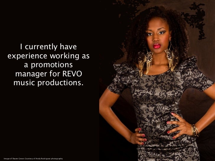 Raven greenvisualresume