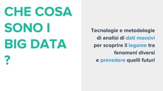 Ravenna2019 - lezione Big Data | PPT