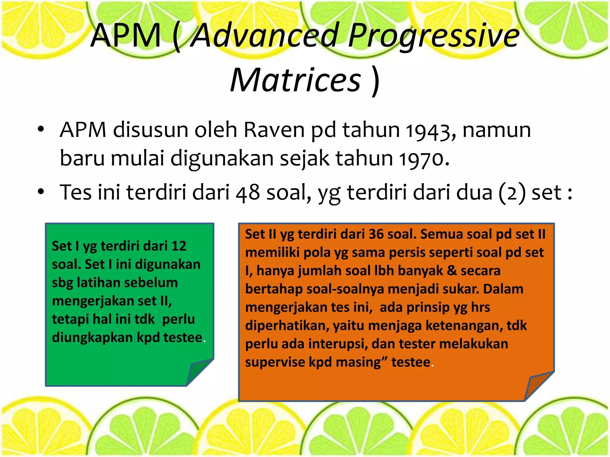 Raven progressive matrices ( RPM ) | PPTX