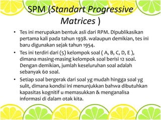 Raven progressive matrices ( RPM ) | PPTX