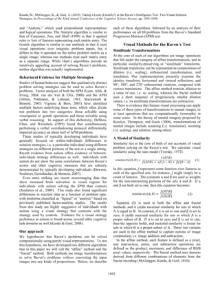 Ravens intelligence test | PDF