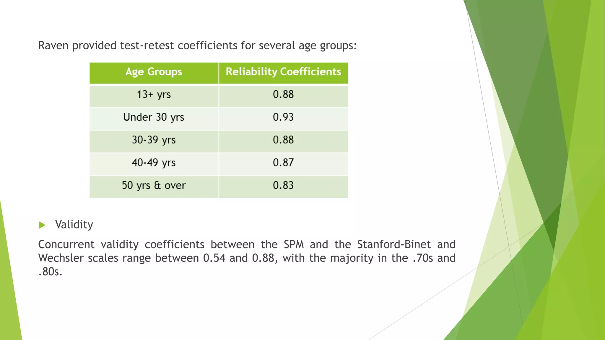 Ravens Progressive Matrices | PPTX