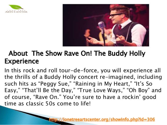 Rave On! The Buddy Holly Experience