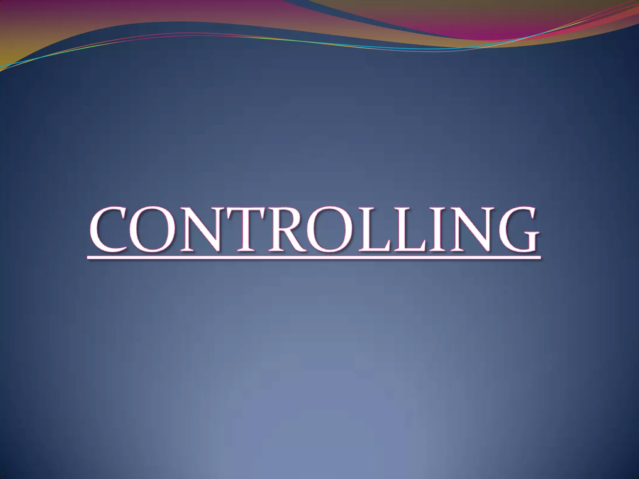 CONTROLLING | PPTX