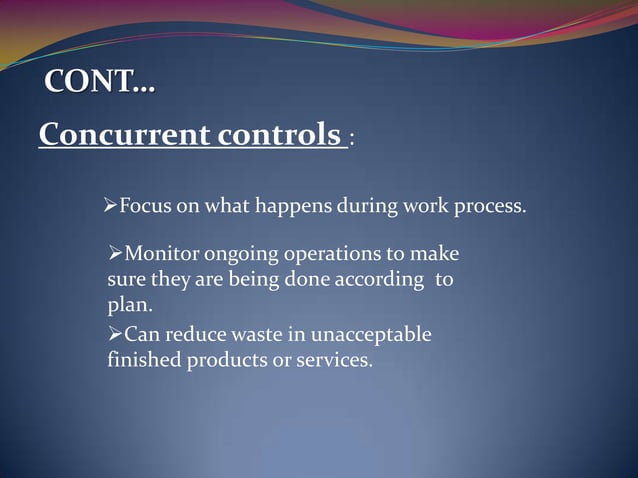 CONTROLLING | PPTX | Business | Business and Finance