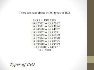 ISO Certificate | PPT