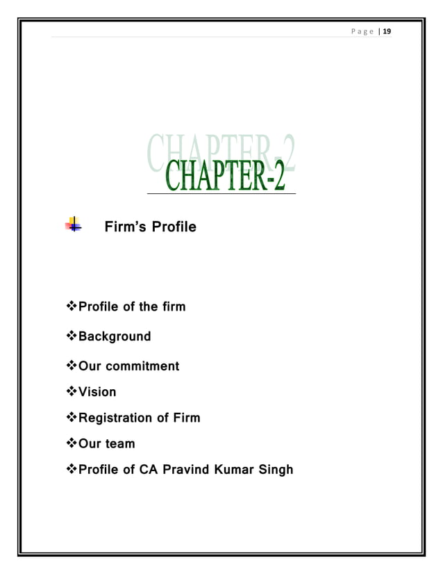 Internship Report On Audit Procedures Pdf