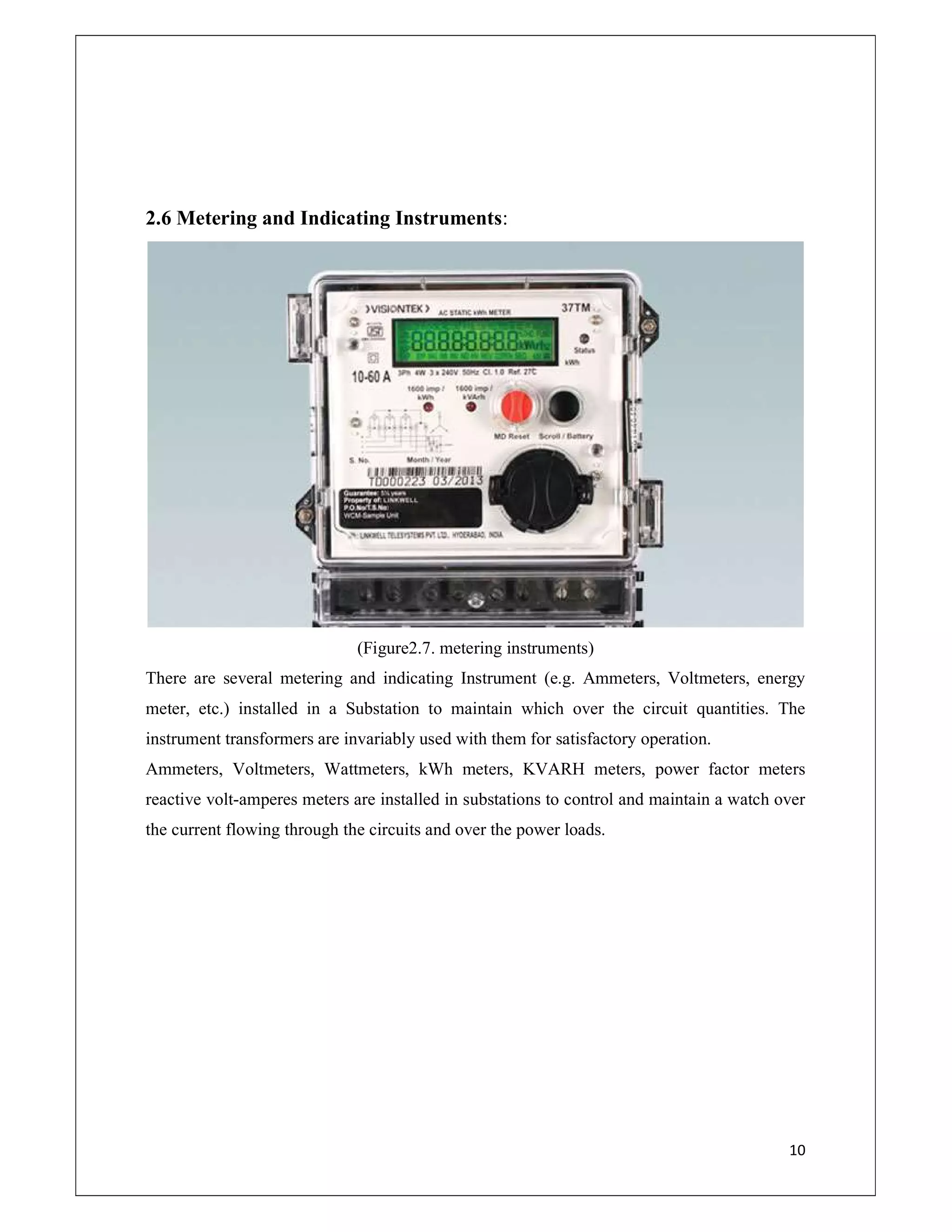 REPORT ON 33/11KV SUBSTATION | PDF
