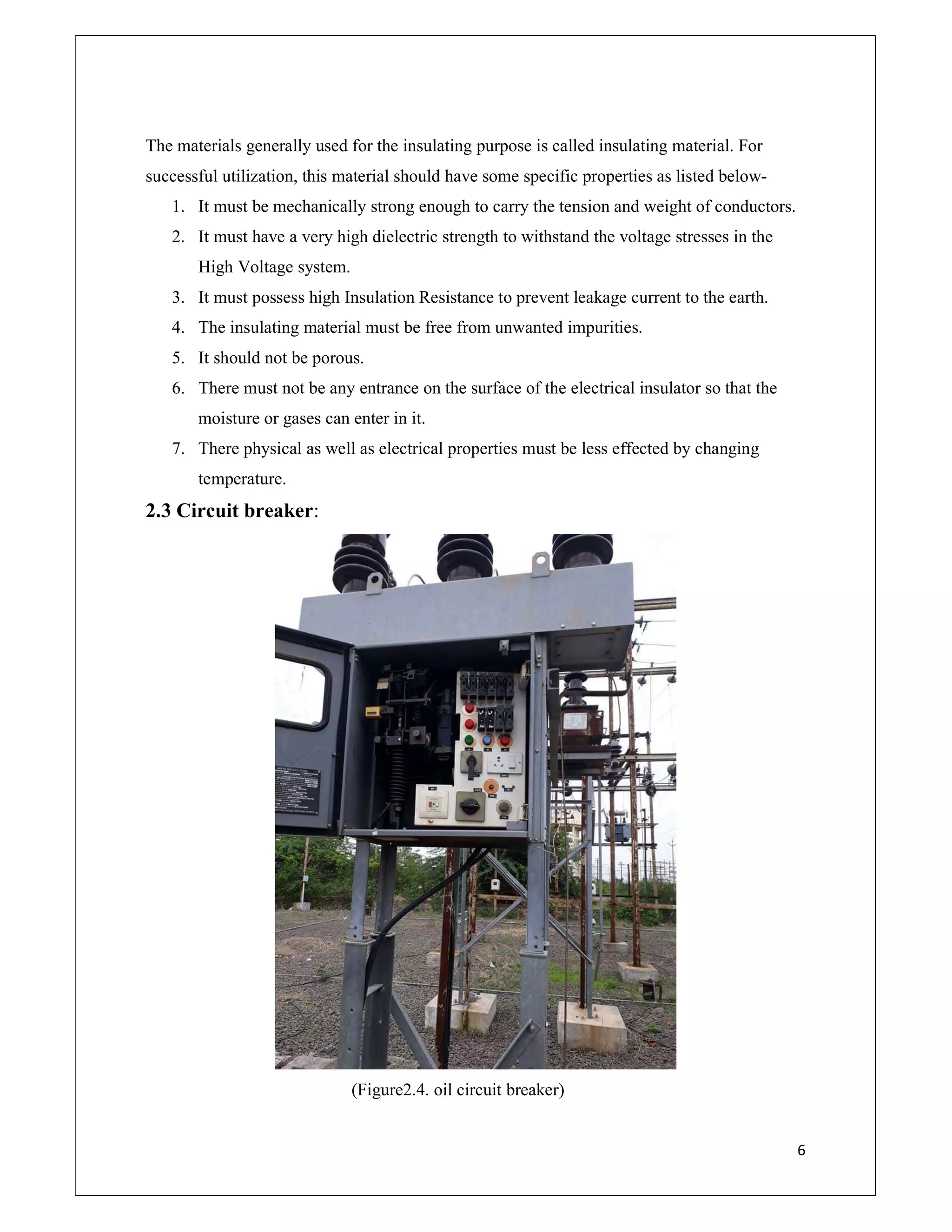 REPORT ON 33/11KV SUBSTATION | PDF