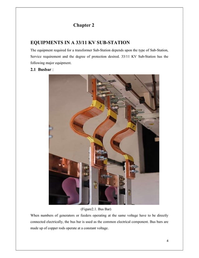 REPORT ON 33/11KV SUBSTATION | PDF