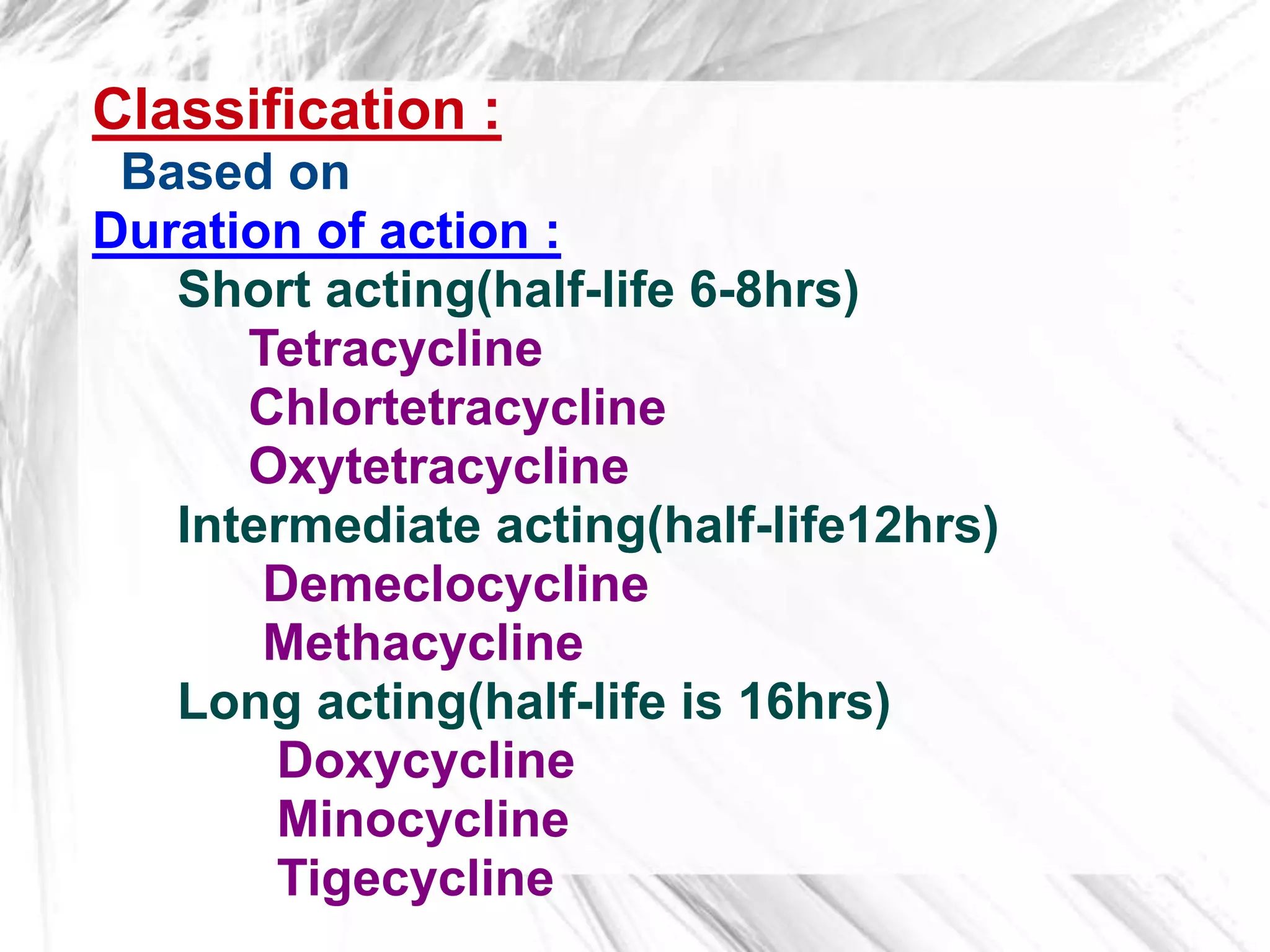 Tetracyclines- Ravisankar- Medicinal chemistry, Definition ...