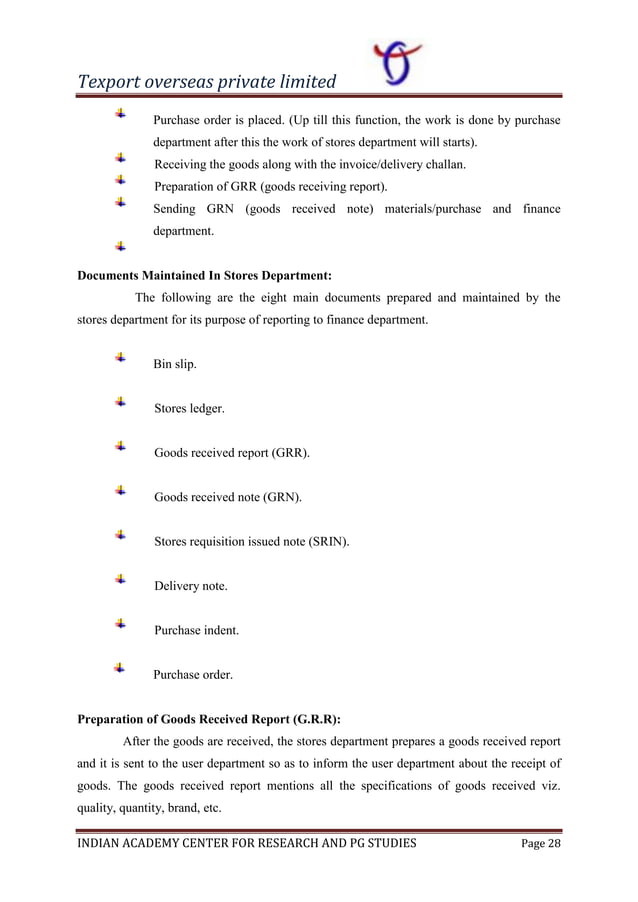 Texport overseas private limited | PDF