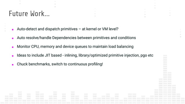 Primitive Pursuits: Slaying Latency with Low-Level Primitives and Instructions | PPT