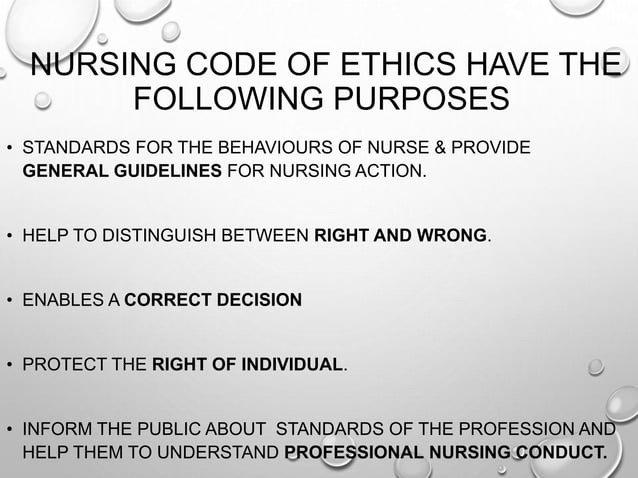 bio- ethics for nurses | PPT | Free Download