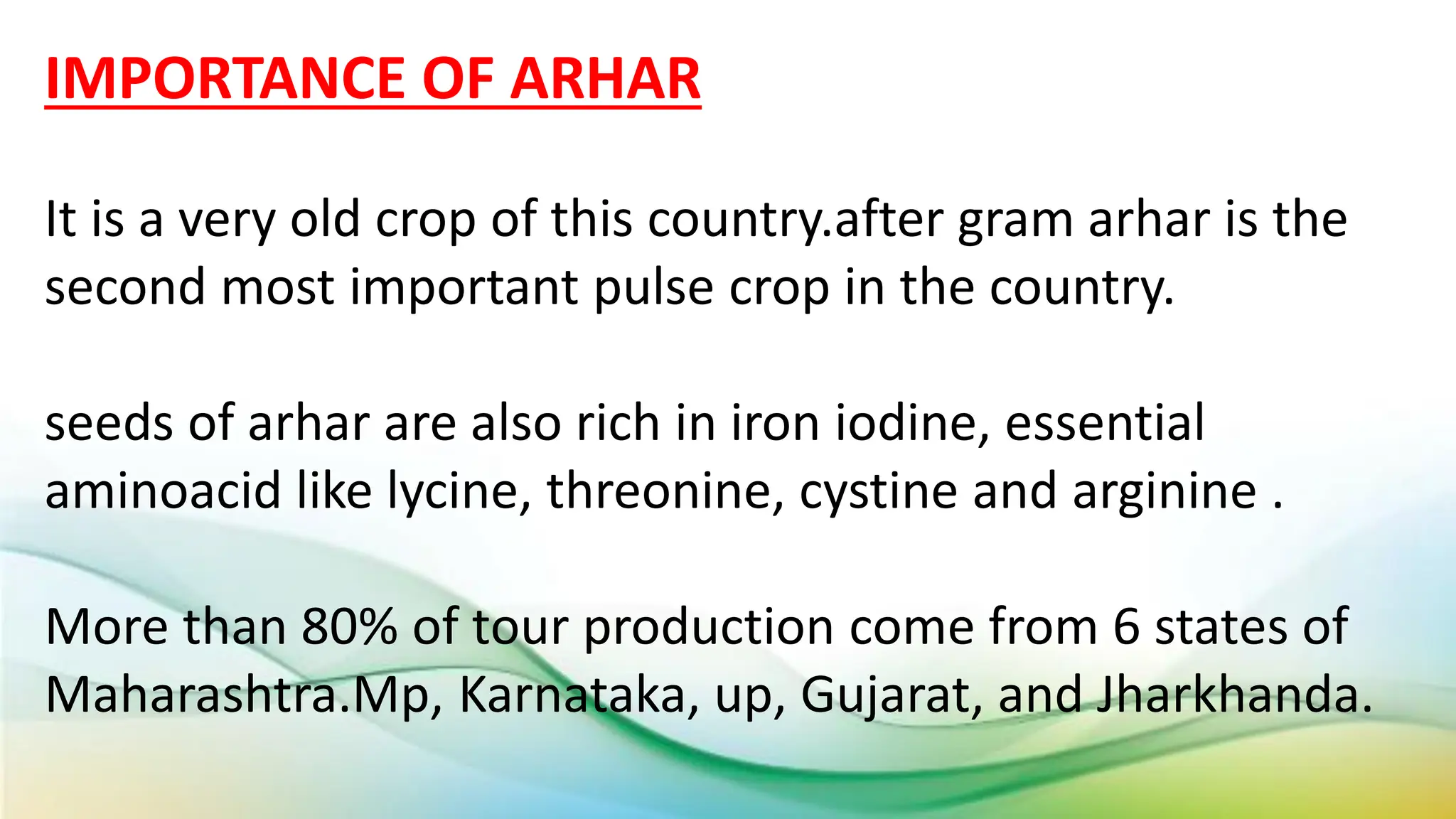 RAVISHANKAR PANIKa Cultivation Of Arhar | PDF