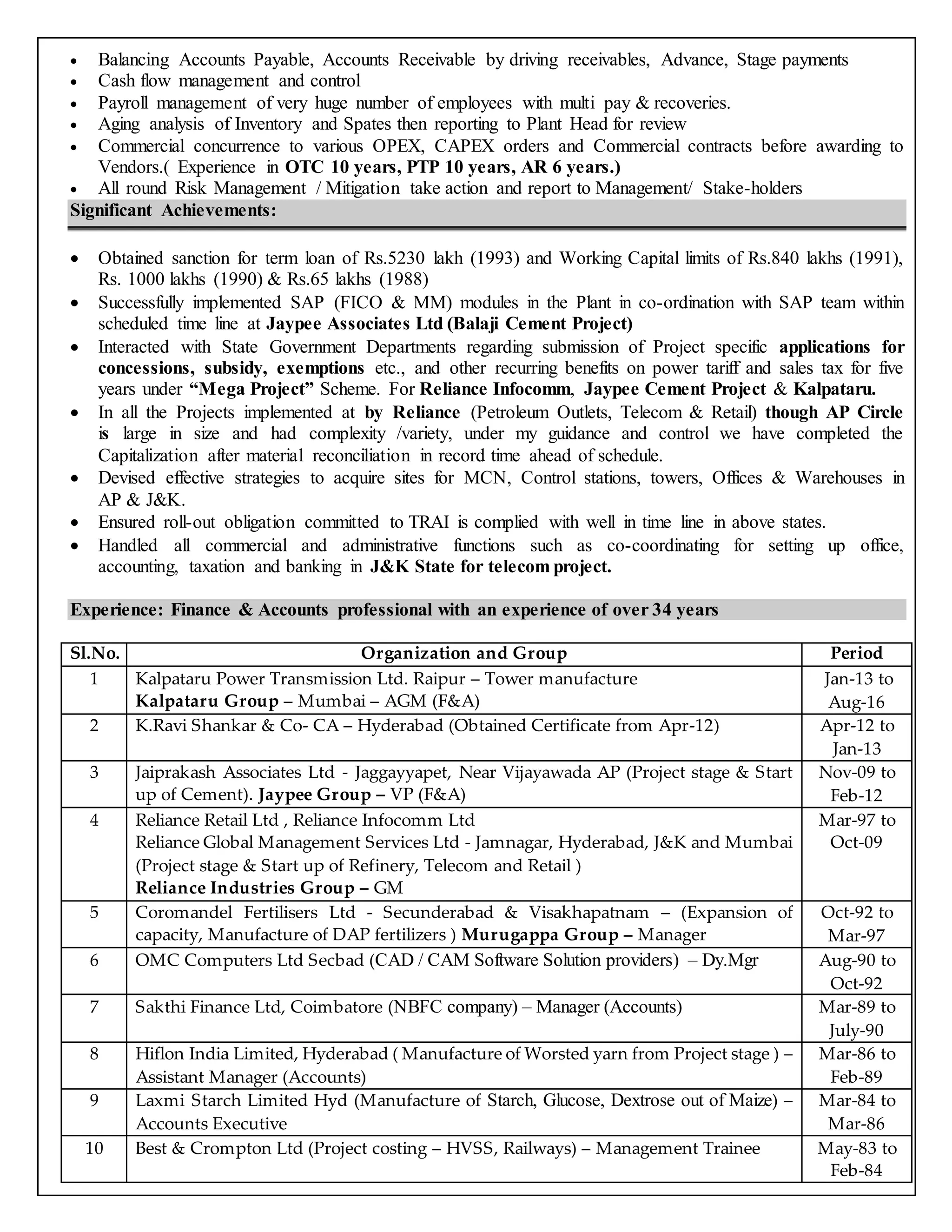Ravi cv 2016- updated | DOCX