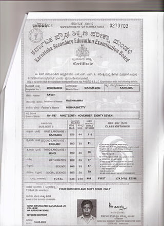 Ravi Documents | PDF
