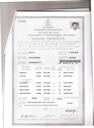 Ravi Documents | PDF