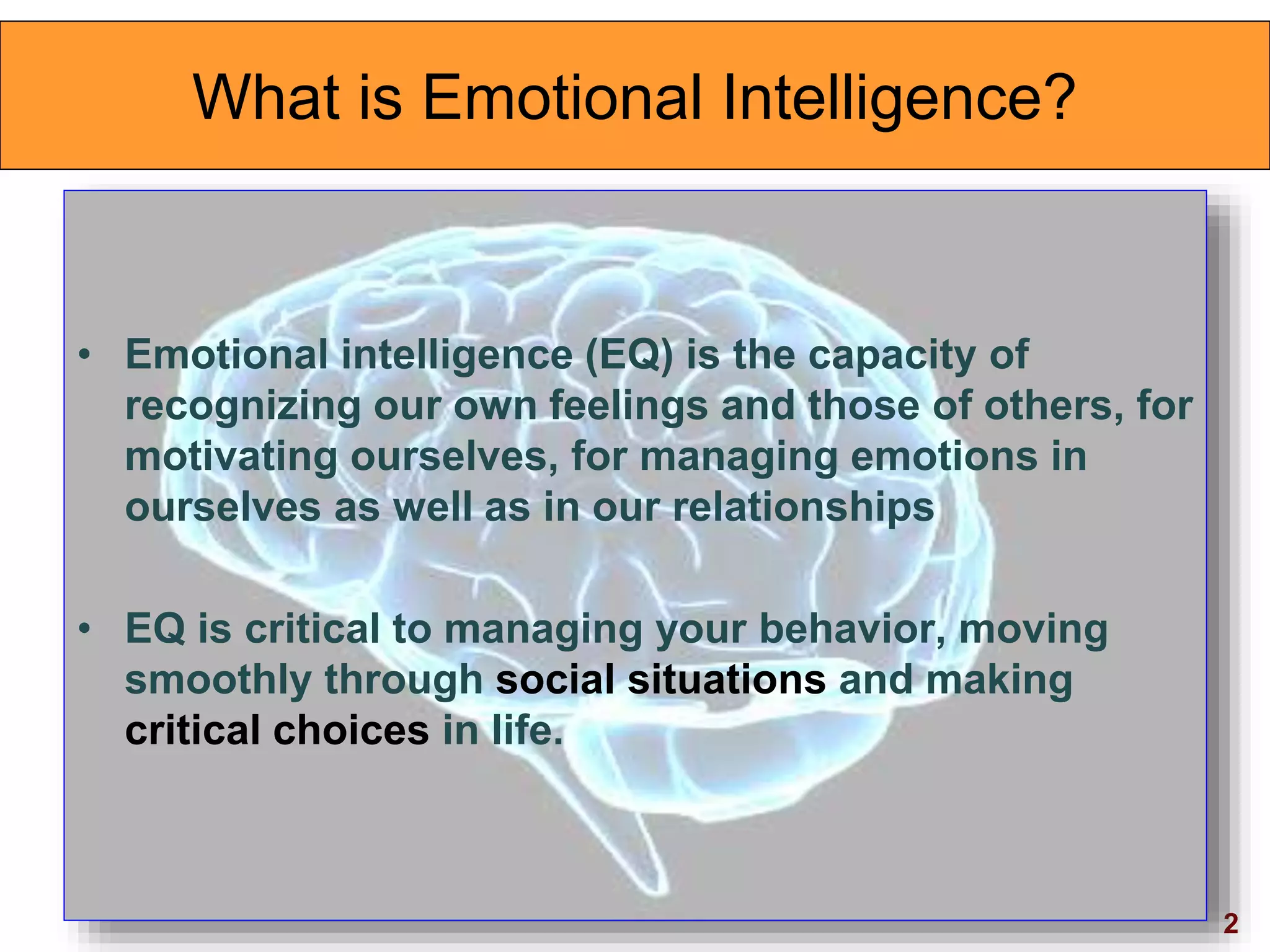 Emotional Intelligence Ppt | PPT