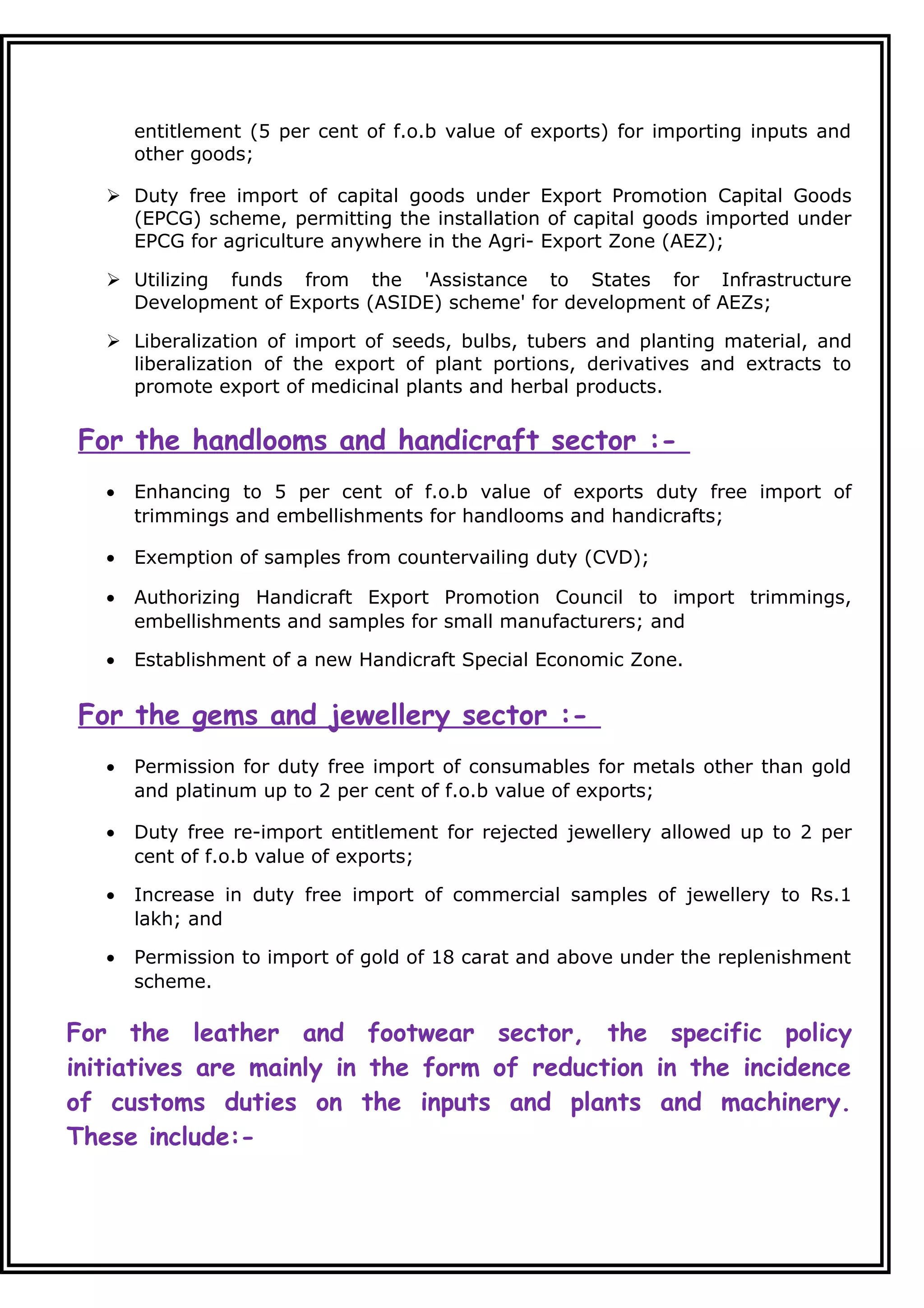 how to make india self reliant in agriculture sector | DOC