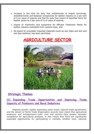 how to make india self reliant in agriculture sector | DOC ...