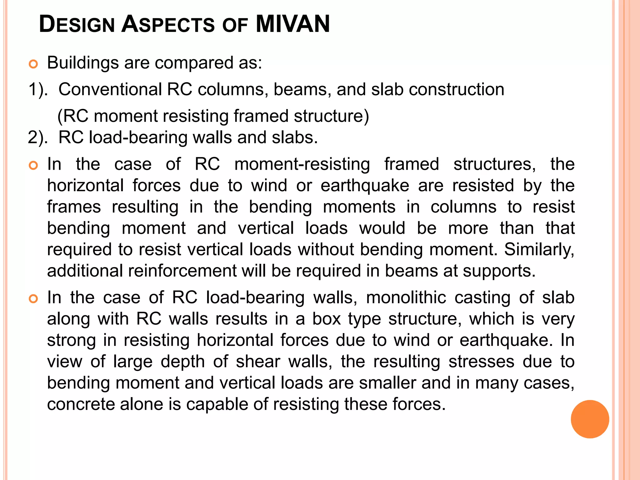 Presentation on MIVAN -- A versatile aluminum formwork construction ...