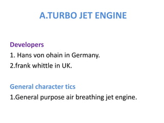 Ravi jet engine u11 me380 | PPT