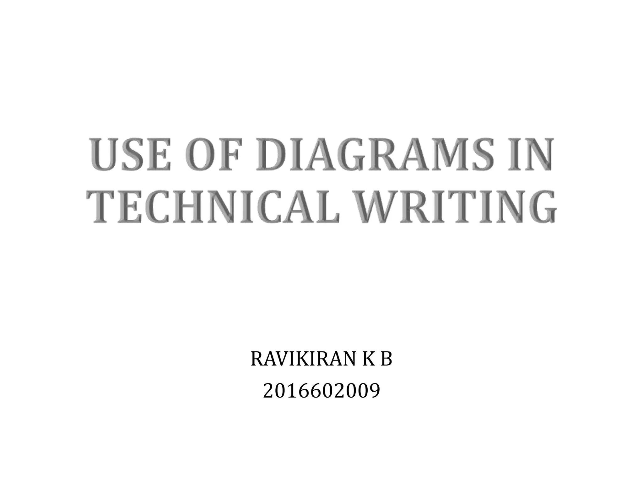 USE OF DIAGRAMS IN TECHNICAL WRITING | PPTX