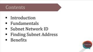 Ravi namboori subnetting | PPT
