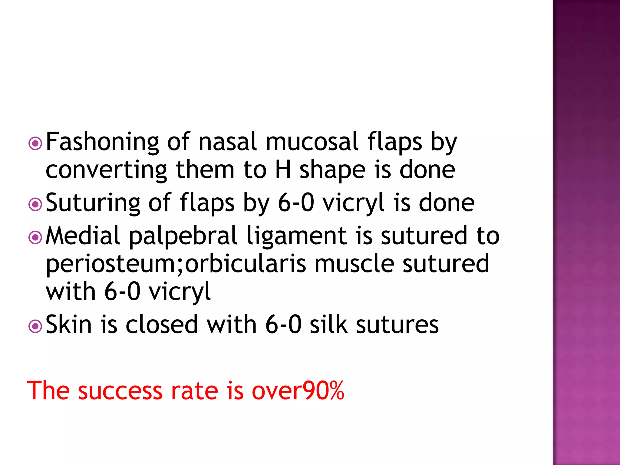 DACROCYSTORHINOSTOMY(D.C.R.)by dr.ravindra | PPTX