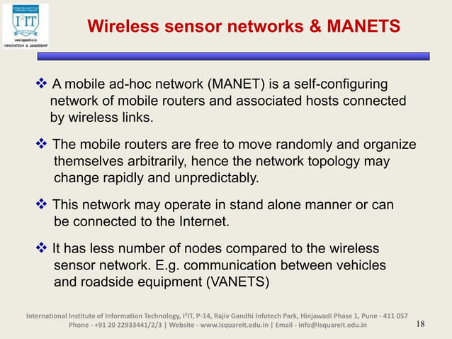 Introduction To Wireless Sensor Networks Wsn Pptx Computer