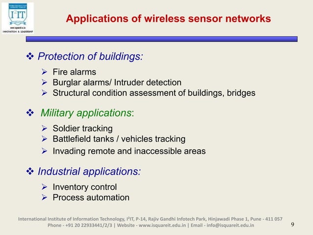 Introduction To Wireless Sensor Networks Wsn Pptx Computer