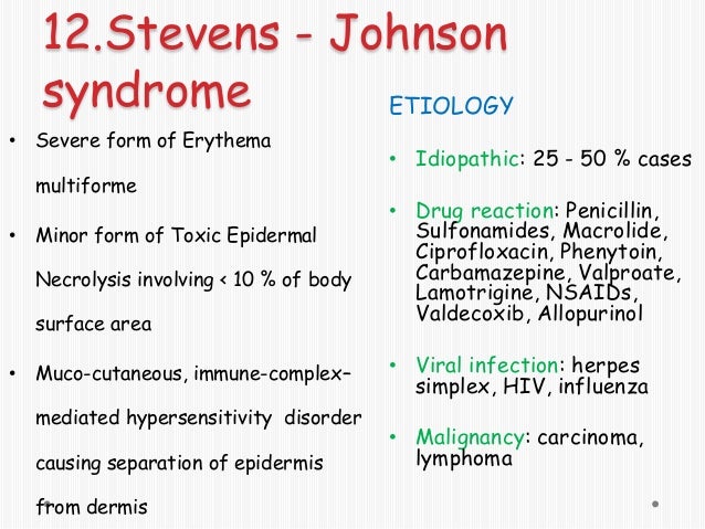 Stevens Johnson Syndrome Sjs Causes Symptoms Treatment Stevens Johnson
