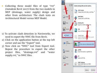 BIM Usage in Construction Industry and An application of Clash ...