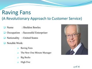 Raving fans | PPTX | Business and Finance