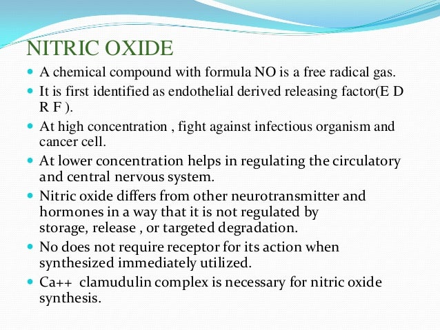 Nitric Oxide Molecular Structure