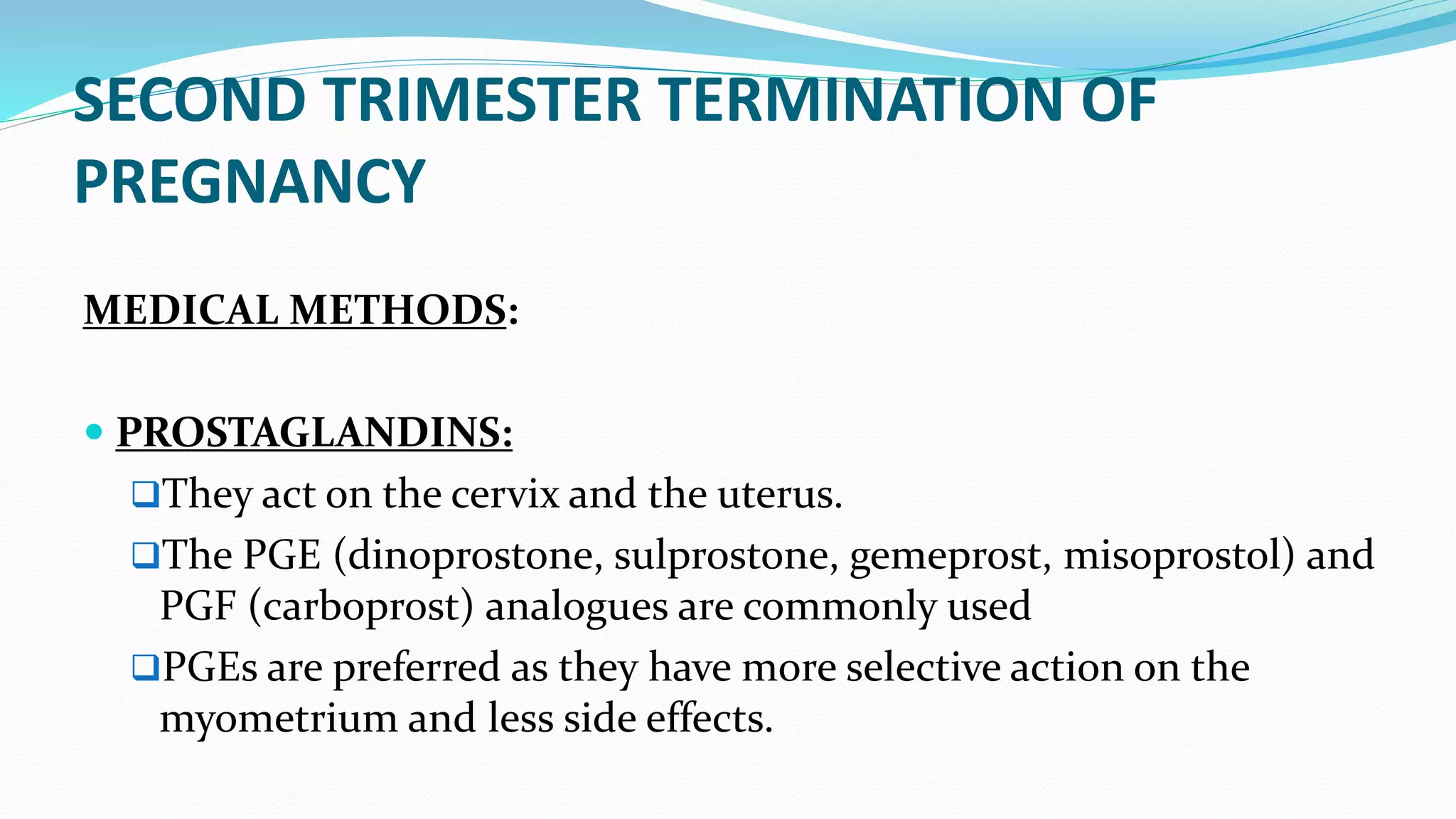 medical termination of pregnancy | PPTX