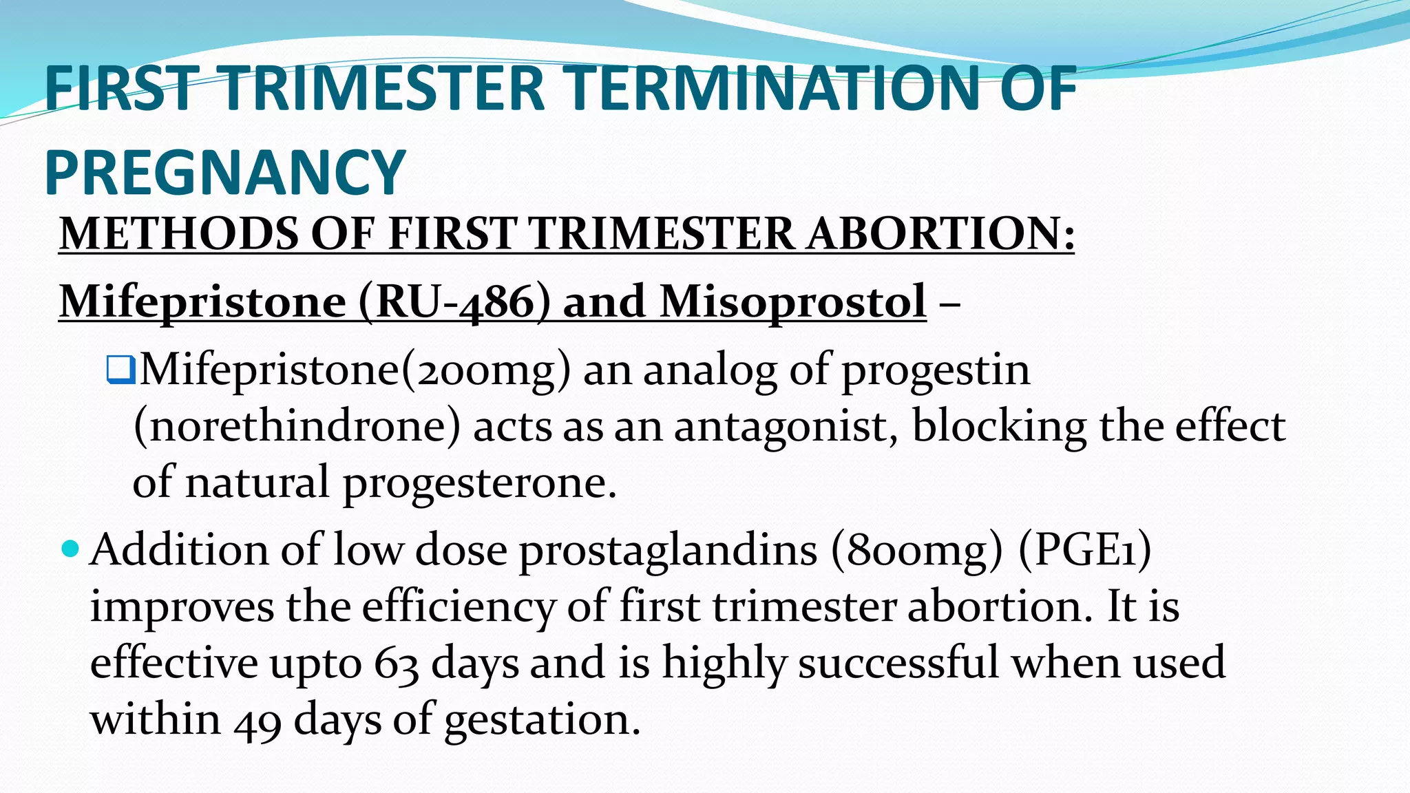 medical termination of pregnancy | PPTX