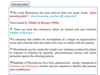 ravi patho 604 phytoalexin and defence in plants | PPTX