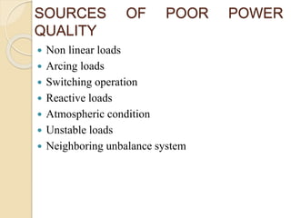 POWER QUALITY IMPROVEMENT | PPTX