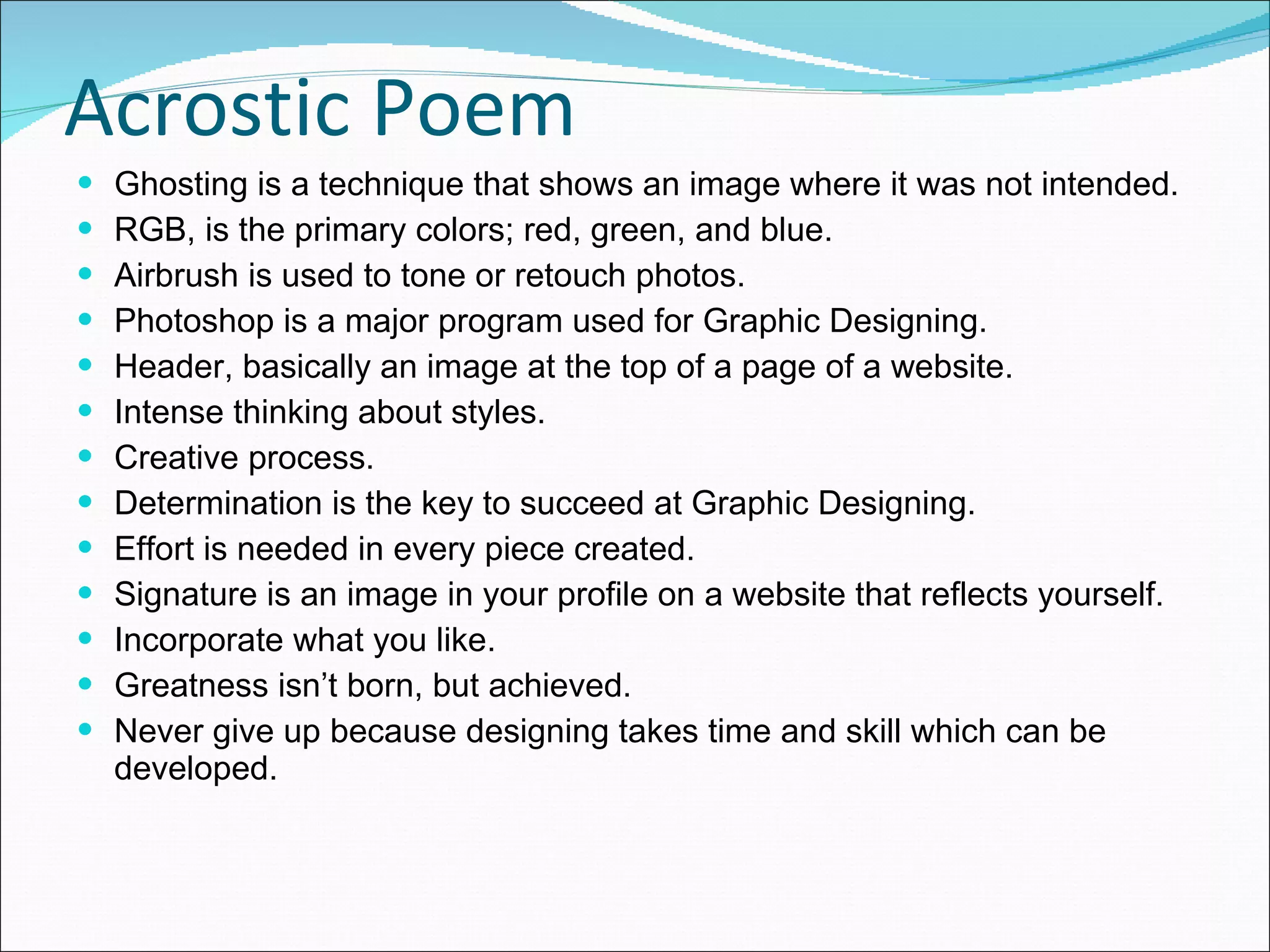 Graphic Design PowerPoint | PPT | Graphics Software | Computer Software ...