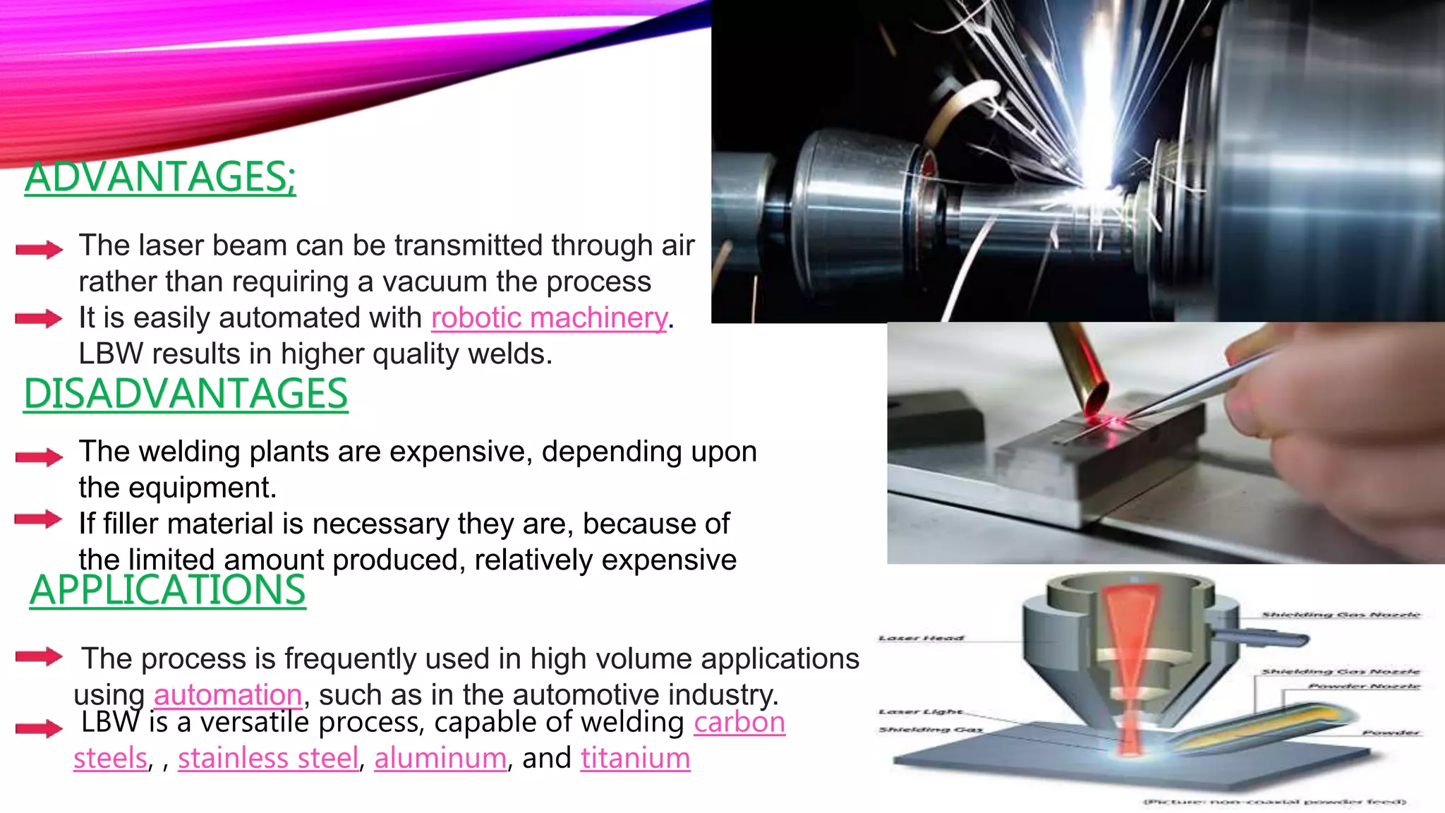 ADVANCED WELDING PROCESS | PPTX