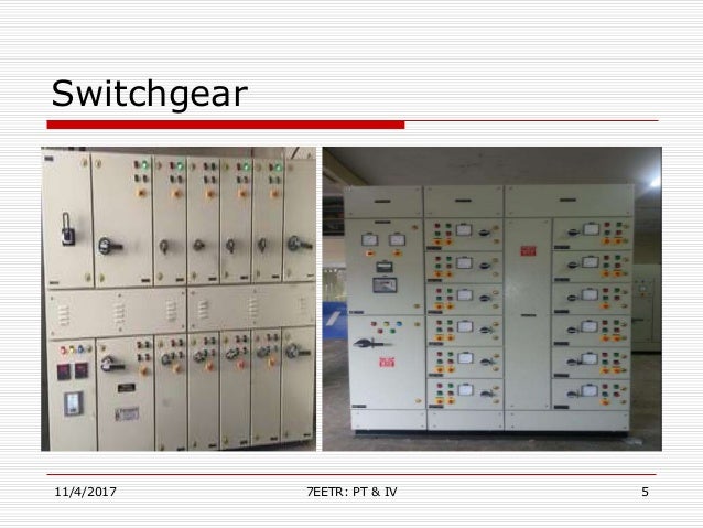SWITCHGEAR