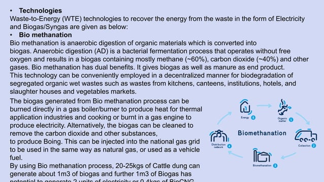 Energy sources of garbage | PPT