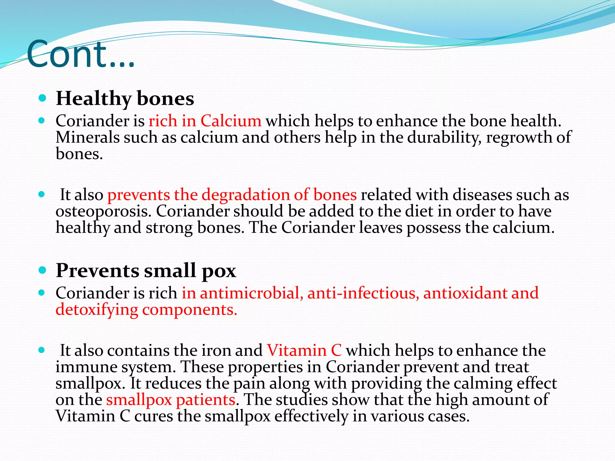 Role of spices in human health | PPT