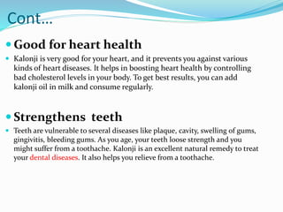Role of spices in human health | PPT