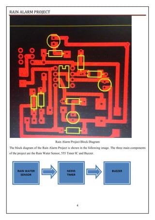 report on rain alarm project | PDF