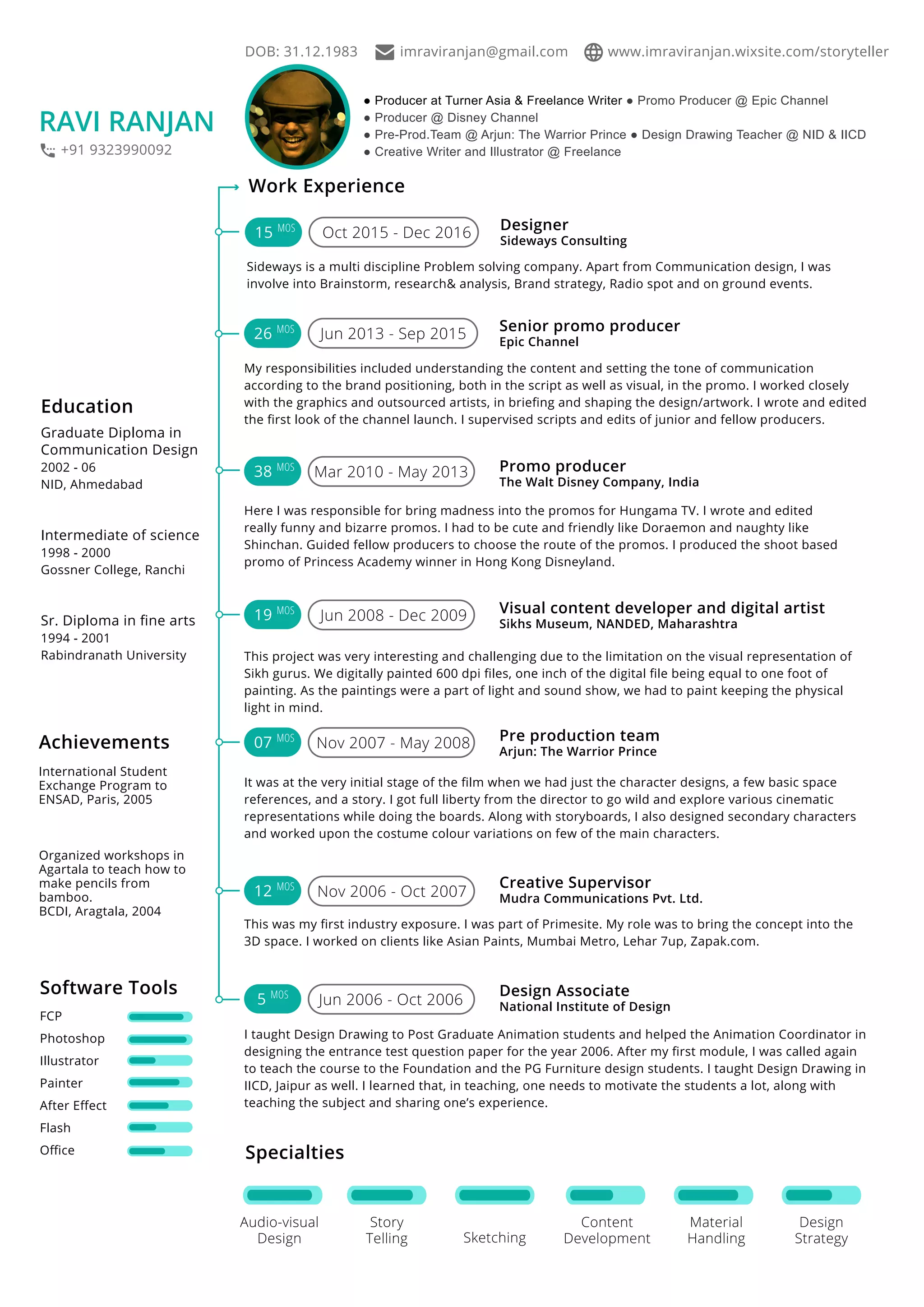Ravi ranjan resume 2016 | PDF