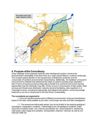 Ravi Riverfront Urban Development Project - Excerpts from the ...