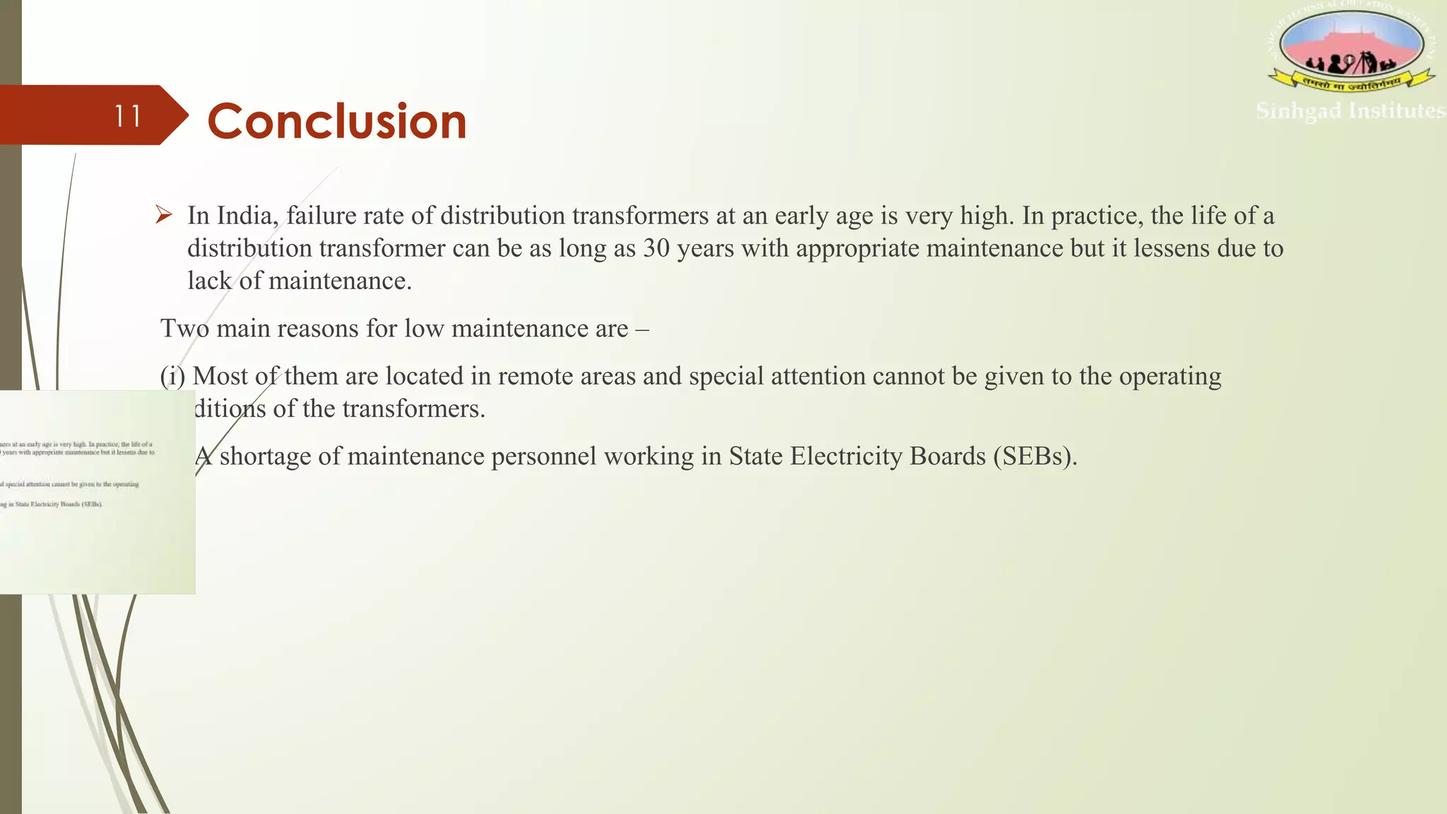 Failure and repair of transformer.pptx